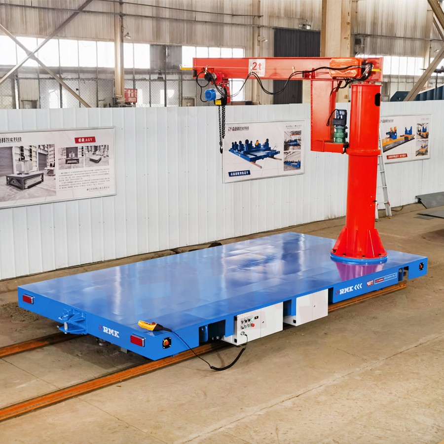 40 Tons Steel Billet Battery Rail Transfer Cart-Henan Remarkable ...
