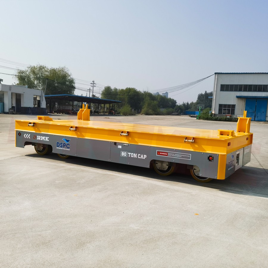 80 tons hydraulic steering rack trackless trolley-Henan Remarkable ...