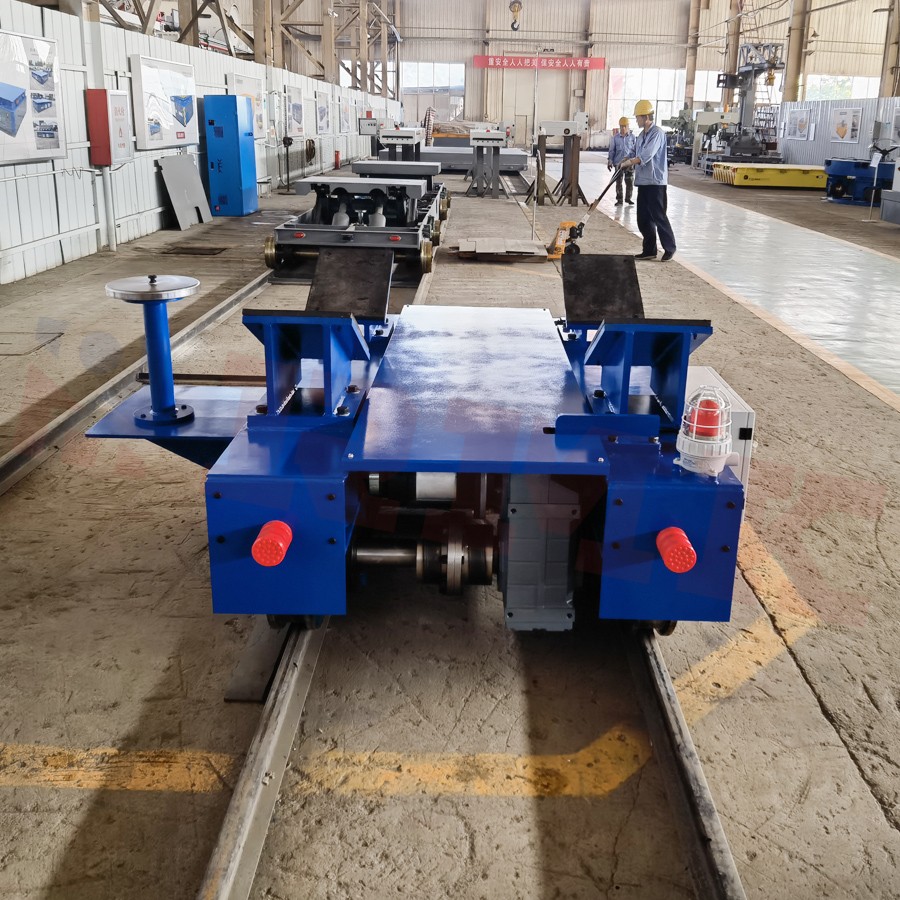 25 Tons Steel Coil Electric Rail Transport Cart-Henan Remarkable ...