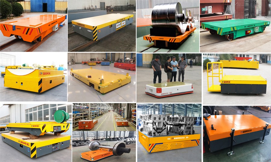 Industrial 5 tons battery trackless transfer cart-Henan Remarkable ...