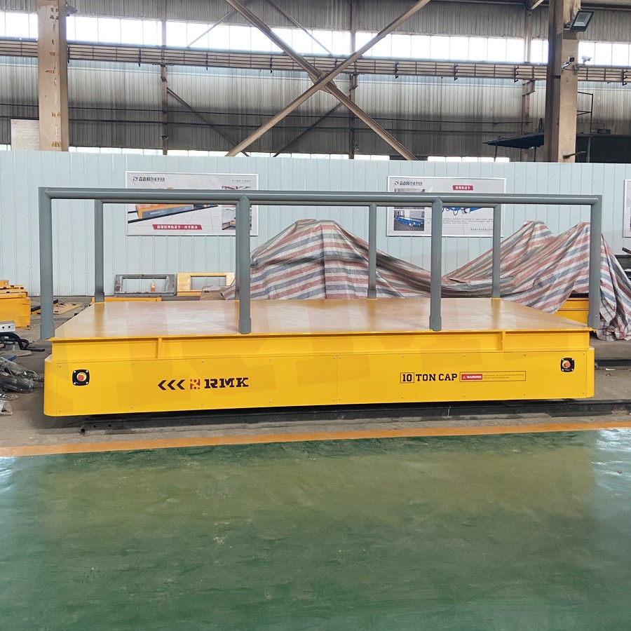 Heavy Duty Industrial 10 Tons Rail Transfer Trolley-Henan Remarkable ...
