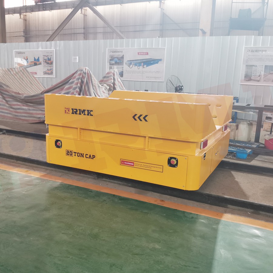Customized 20 tons Steel coil battery rail transfer trolley-Henan ...