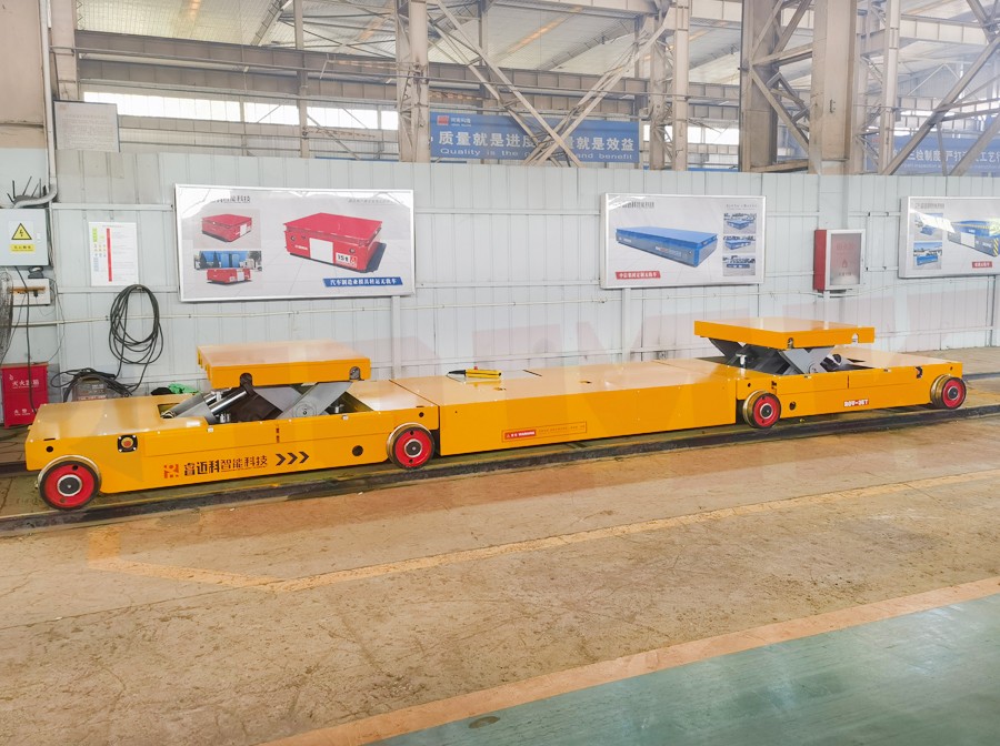 Heavy Duty 35 Tons Lifting Track Transfer Trolley-Henan Remarkable ...