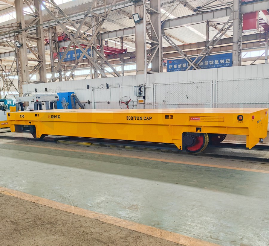 100 tons Industrial Rail Transfer trolley-Henan Remarkable Intelligent ...