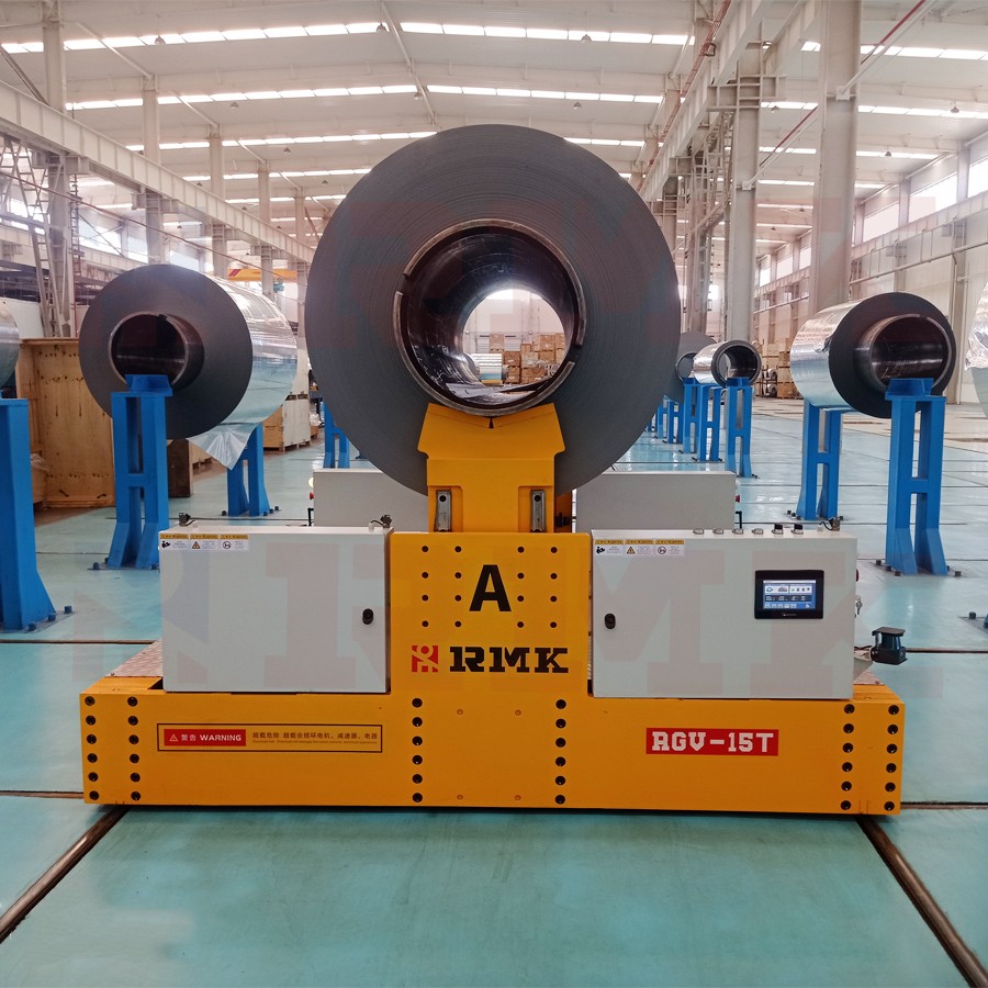 15 tons Battery powered steel coil rail transfer cart-Henan Remarkable ...