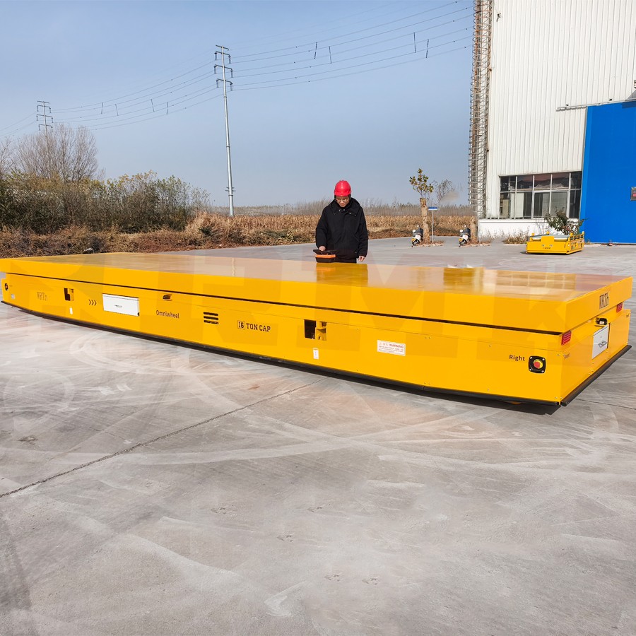 16 Tons Three-Scissor Synchronous Lifting Omniwheel Transfer cart-Henan ...