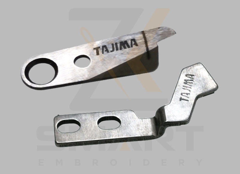 Tajima embroidery machine blade fixed and movable knife-ZX Embroidery ...